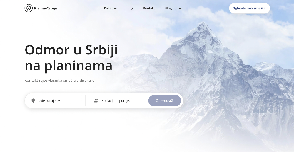 Odmor u Srbiji | Planine Srbija